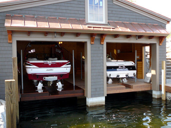 Hangar de bateaux - No Profile Boat Lifts