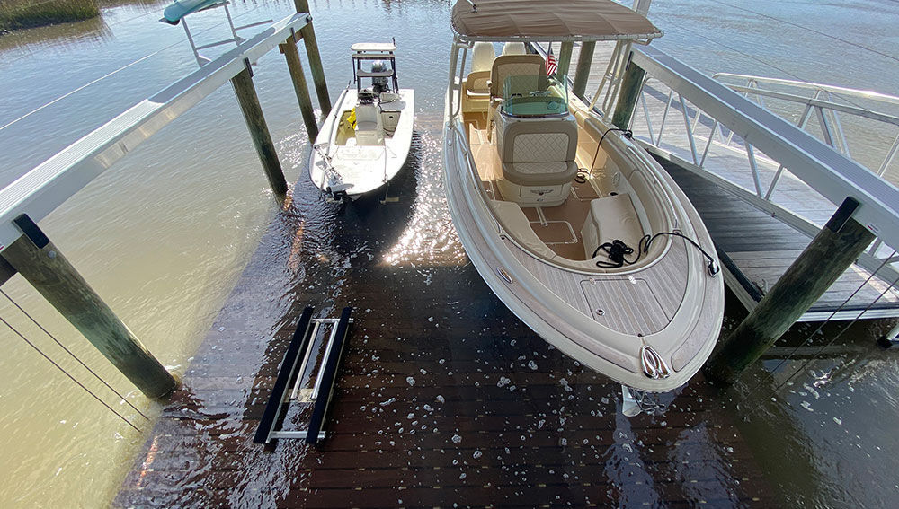 Plateforme élévatrice - Deuce - No Profile Boat Lifts - pour bateau