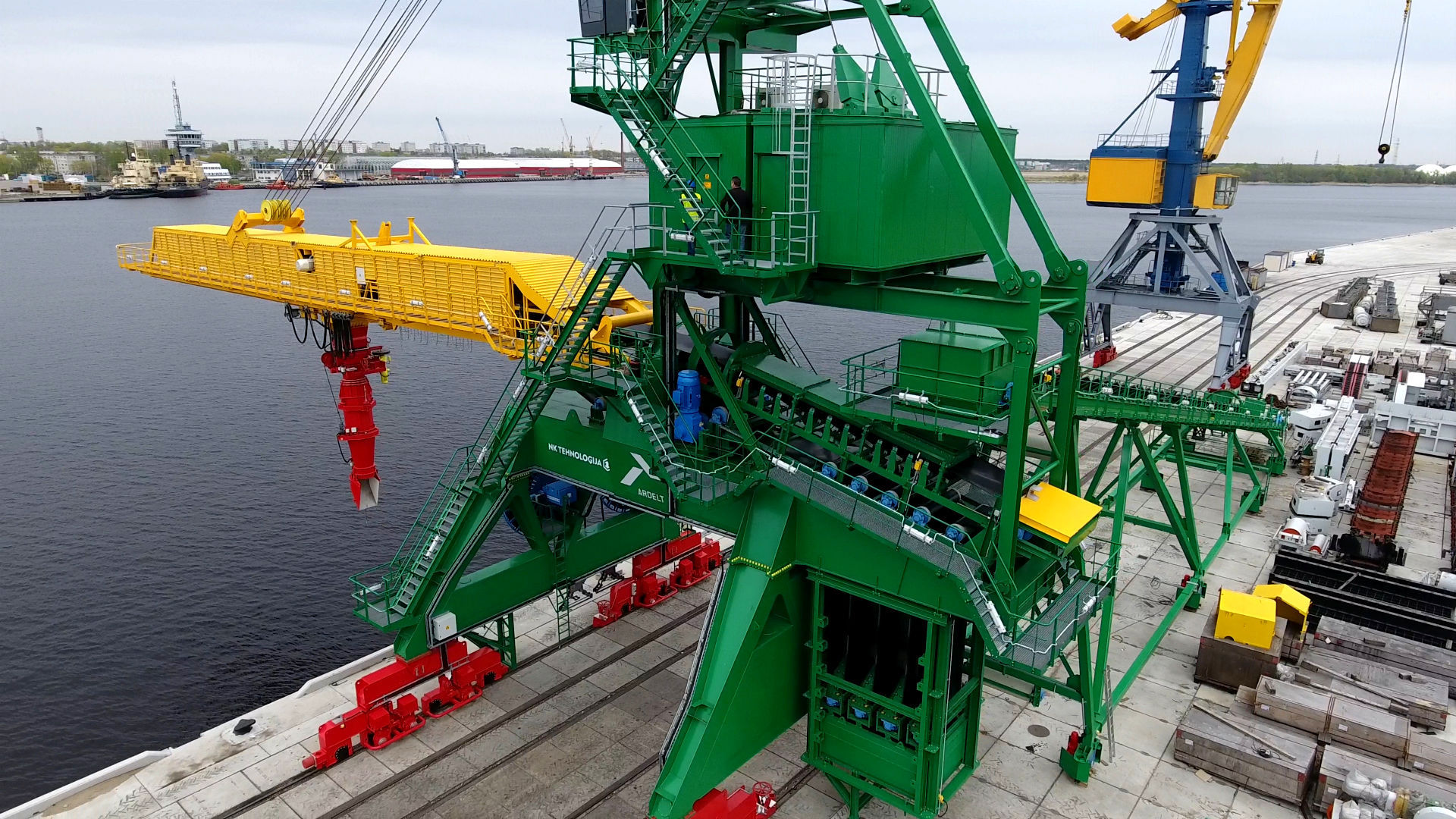 Chargeur de navire sur rail - SLL2000 - NK TEHNOLOGIJA