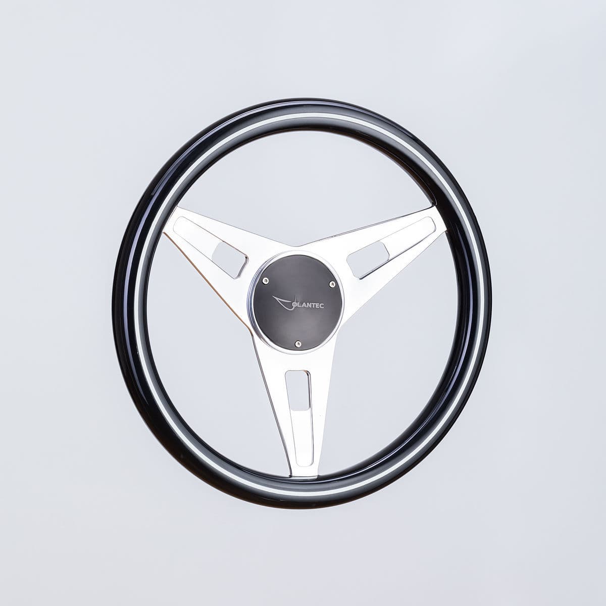 Volant en aluminium pour bateau à moteur - SW0043 pol/mah-blk ...