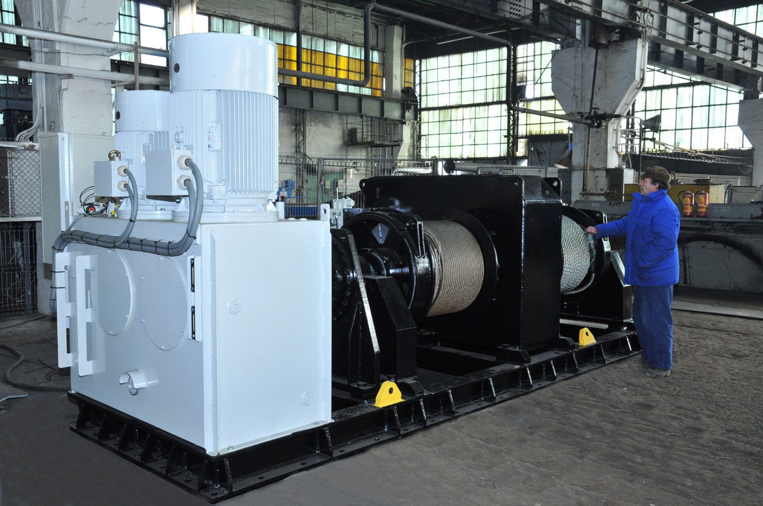 Treuil pour navire - Slipway - DMT MARINE EQUIPMENT SA - pour ...