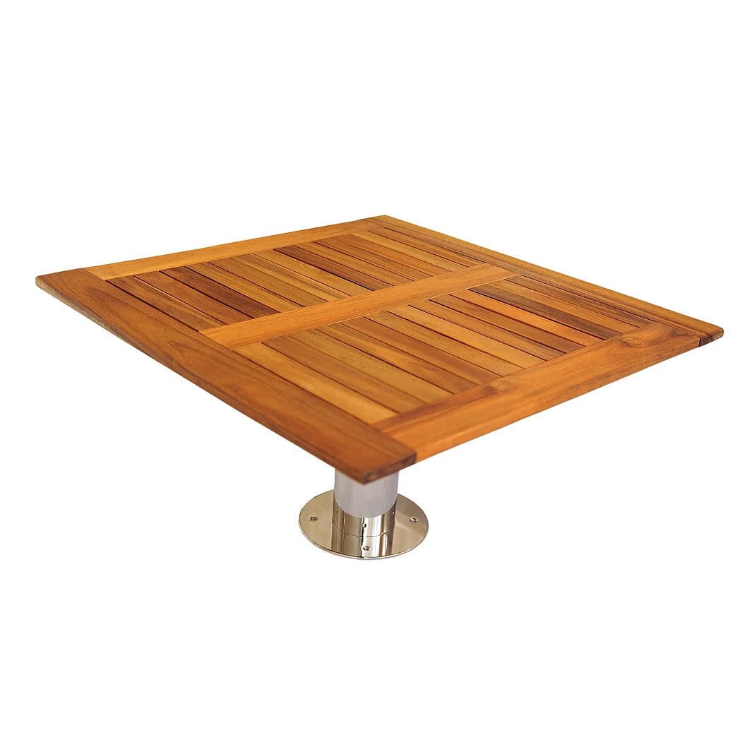 Table pour bateau - Terra - Mia Marin - pliante / ajustable / en teck