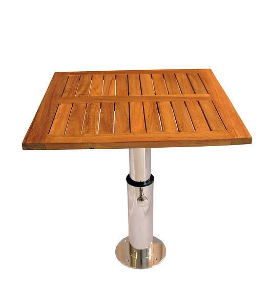 Table pour bateau - Terra - Mia Marin - pliante / ajustable / en teck