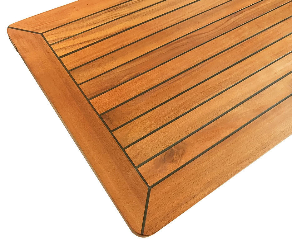 Table pour bateau / ajustable / en teck - Ruby T - Mia Marin