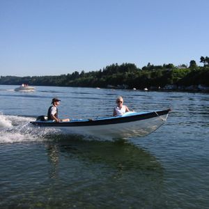 Canot traditionnel à rames - 14′ Whitehall - Gig Harbor