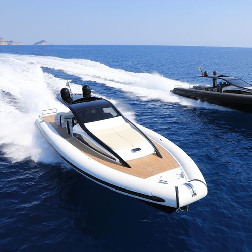 Bateau pneumatique in-bord - 55 - LG srl / Anvera - bimoteur / semi ...