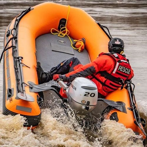 Bateau de sauvetage - 14' SRO - SeaEagle.com - hors-bord / en PVC ...