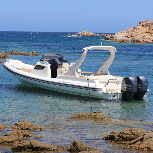 Bateau pneumatique hors-bord - TEMPEST 40 - Capelli - bimoteur / semi ...
