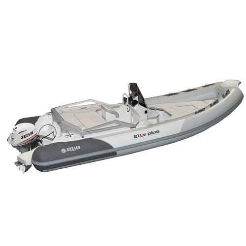Bateau pneumatique hors-bord - 21 LV PLUS - Selva Marine - Ribs - semi ...