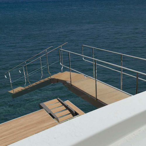 Passerelle pour yacht - SP 490 G - Besenzoni SpA - télescopique ...