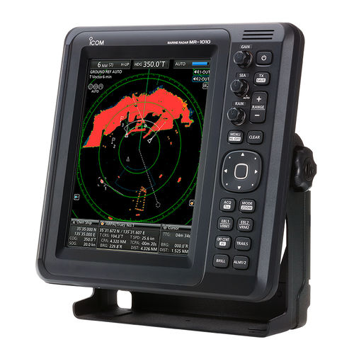 Radar pour bateau - MR-1010RII - Icom - ARPA / couleur