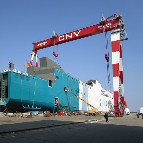 Grue pour chantier naval - RGC 320 - CIMOLAI TECHNOLOGY SPA - à ...