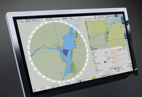 Radar pour navire - NX - Anschuetz - ARPA / couleur