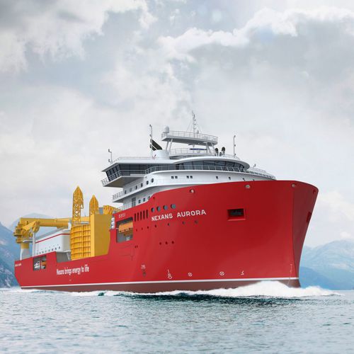 Navire spécial câblier - Nexans Aurora - ULSTEIN