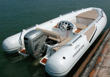 Bateau pneumatique hors-bord - 320 EVO - Aermarine - semi-rigide / à ...