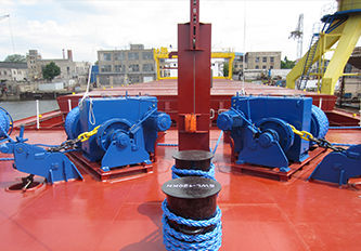 Treuil pour navire - DMT MARINE EQUIPMENT SA - pour manoeuvre d'ancre ...