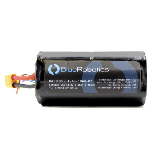 Batterie marine - Lithium battery - BlueRobotics - pour ROV / pour AUV ...