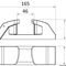 Chaumard pour bateau - 40.230.01 - Osculati - droit / en inox