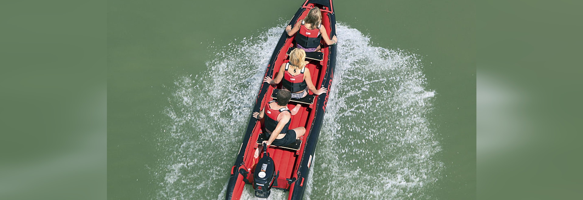 SPEED - le canoë gonflable à moteur - Grabner GMBH, Austria