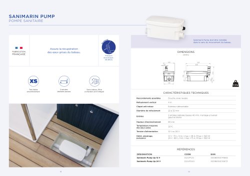 SANIMARIN 43 - SFA - Catalogue PDF | Documentation | Brochure de bateaux