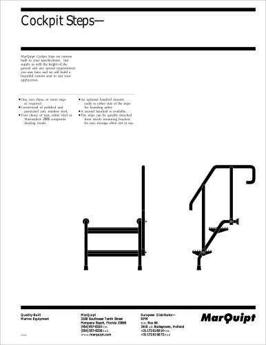 Tous les catalogues et fiches techniques (PDF) Mar Quipt